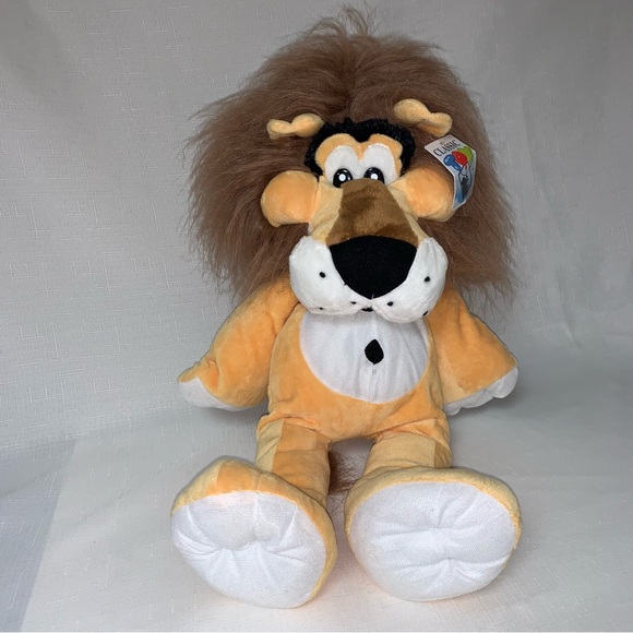 classic toy | Toys | Nwt Lion Plush Stuffed Animal Soft Fuzzy Hair ...